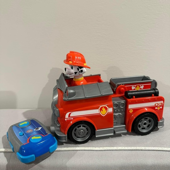 Paw Patrol | Toys | Paw Patrol Marshall Remote Control Fire Truck With ...